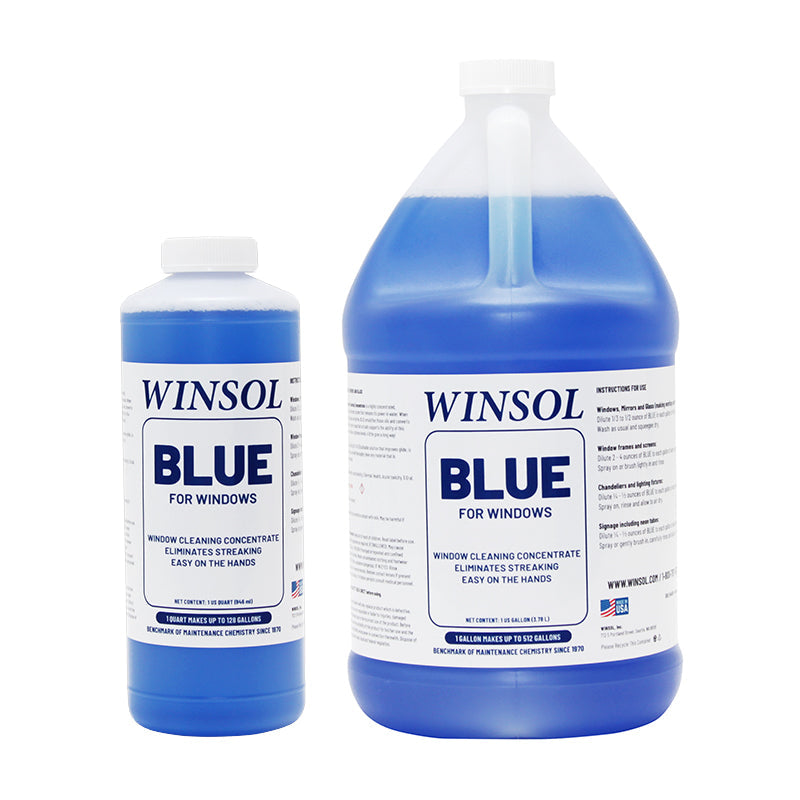 Window cleaning solution store